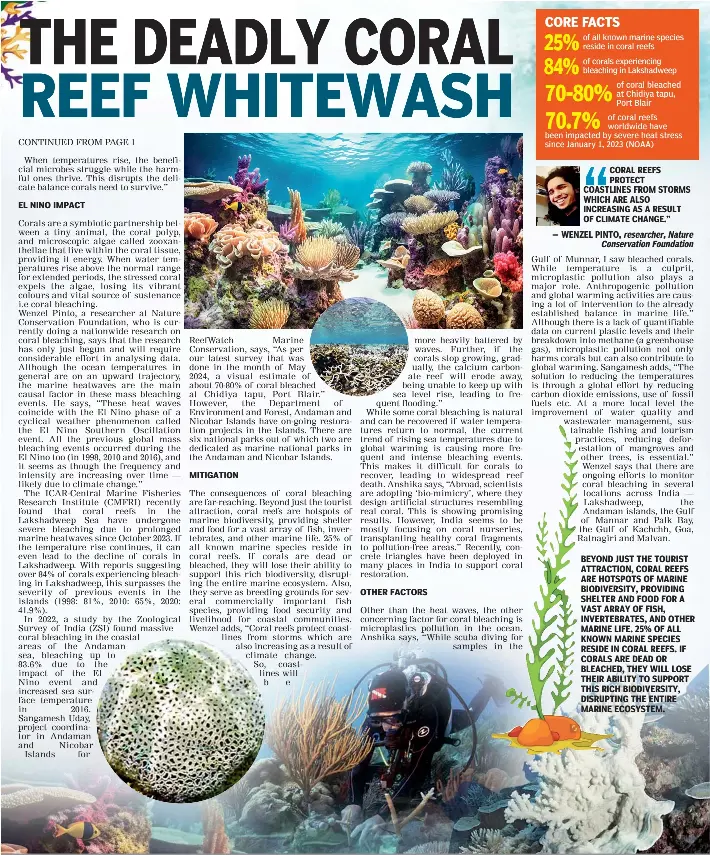 THE DEADLY CORAL REEF WHITEWASH - PressReader