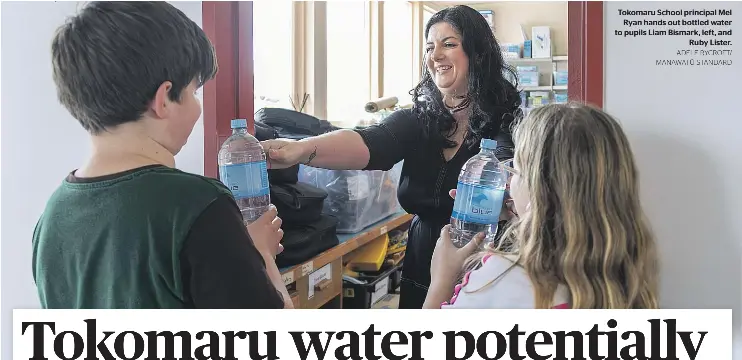 Tokomaru water potentiall­y tainted with lead for weeks - PressReader
