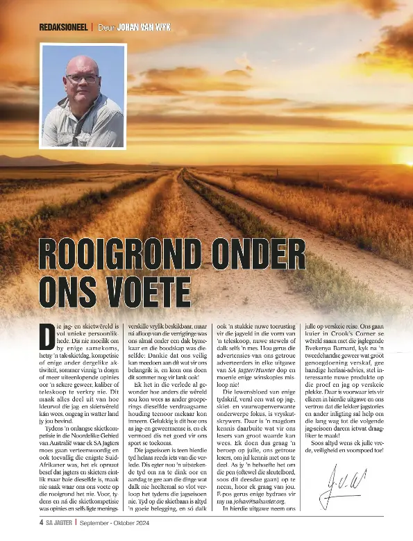 ROOIGROND ONDER ONS VOETE - PressReader