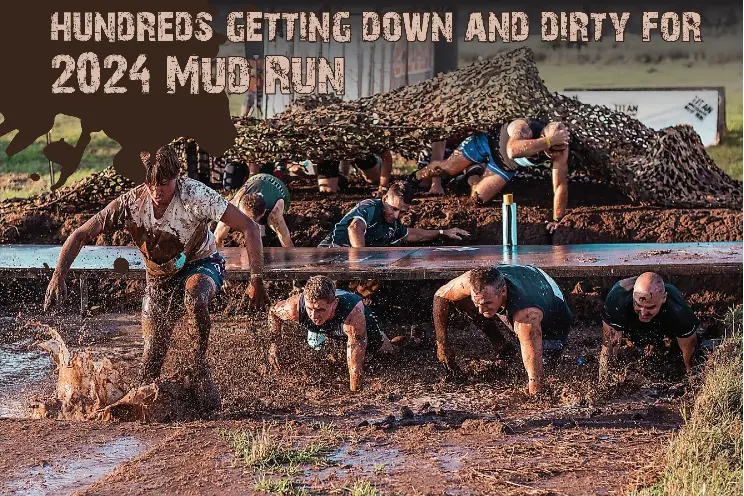 Mayor staying nice and clean as hundreds getting down and dirty for 2024 Mud Run - PressReader
