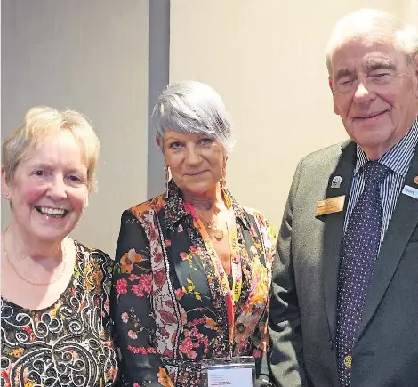 Sheila wows Rotarians with talk - PressReader