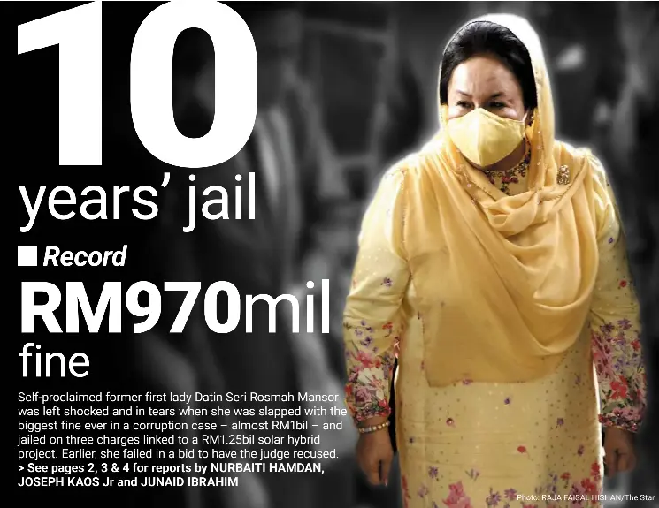 10 years’ jail Record Rm 970 mil fine - PressReader
