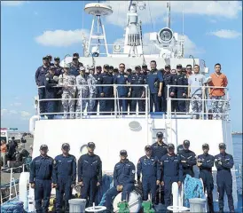 PCG honors ship crew blasted with China water cannon - PressReader