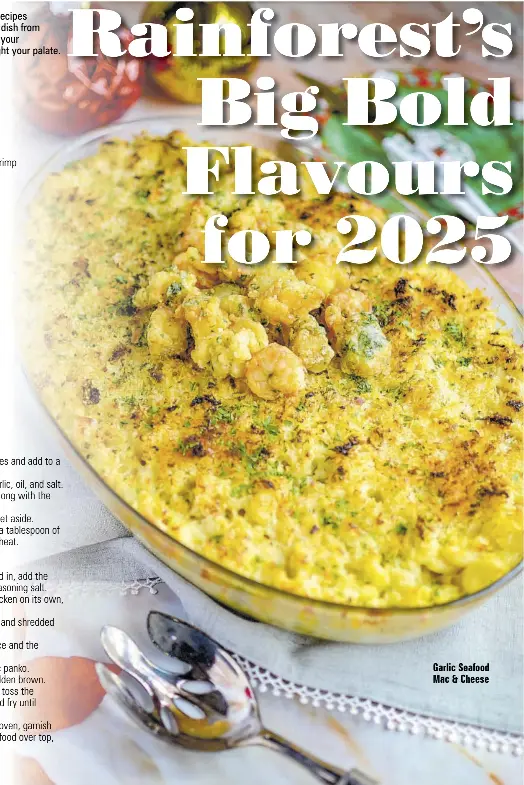 Rainforest’s Big Bold Flavours for 2025 - PressReader