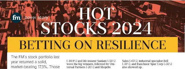 HOT STOCKS 2024 BETTING ON RESILIENCE - PressReader