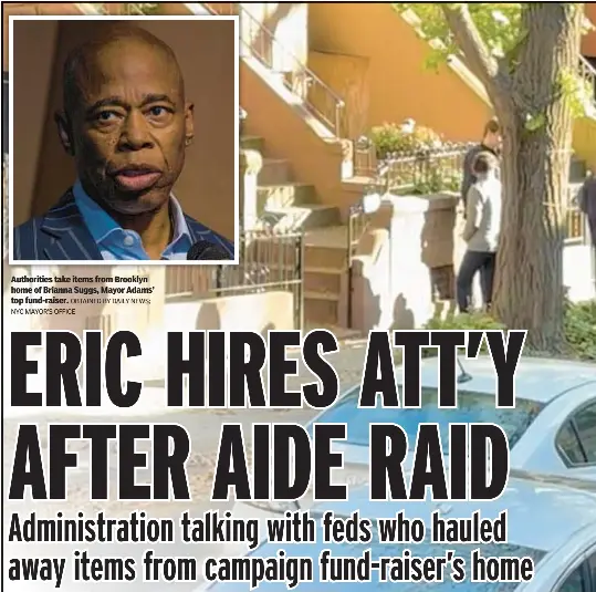 ERIC HIRES ATT’Y AFTER AIDE RAID - PressReader
