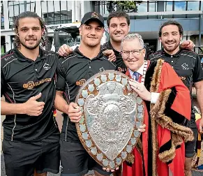 Ranfurly Shield fever hits town - PressReader