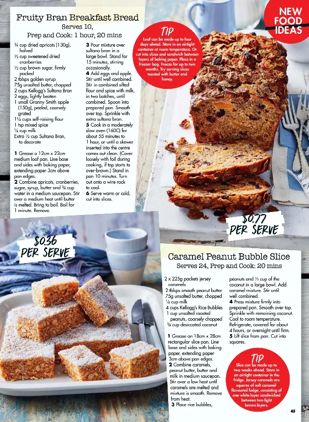 Fruity Bran Breakfast Bread - PressReader