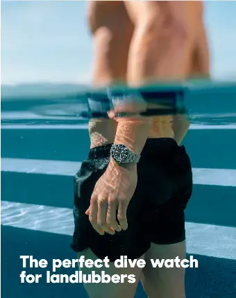 The perfect dive watch for landlubber­s - PressReader