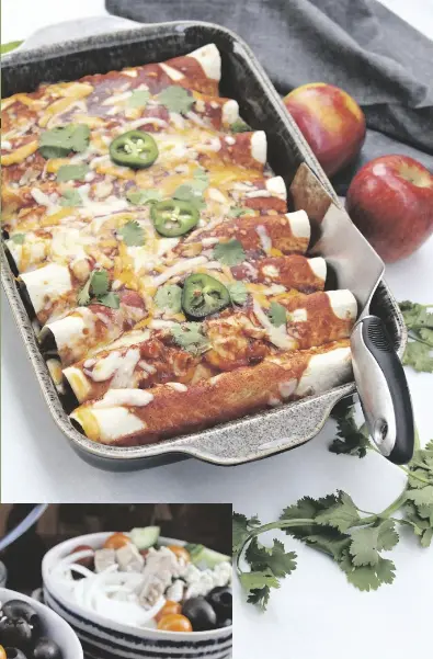 Chicken Apple Enchiladas - PressReader
