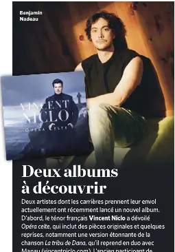 Deux albums à découvrir - PressReader