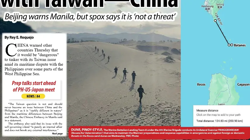 Dangerous to tinker with Taiwan—China - PressReader