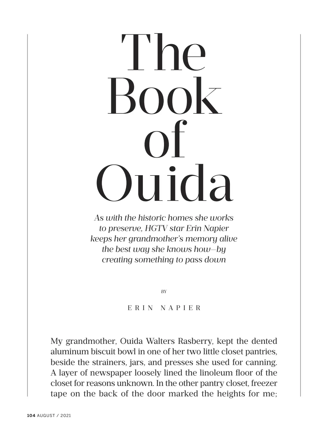 The Book of Ouida - PressReader