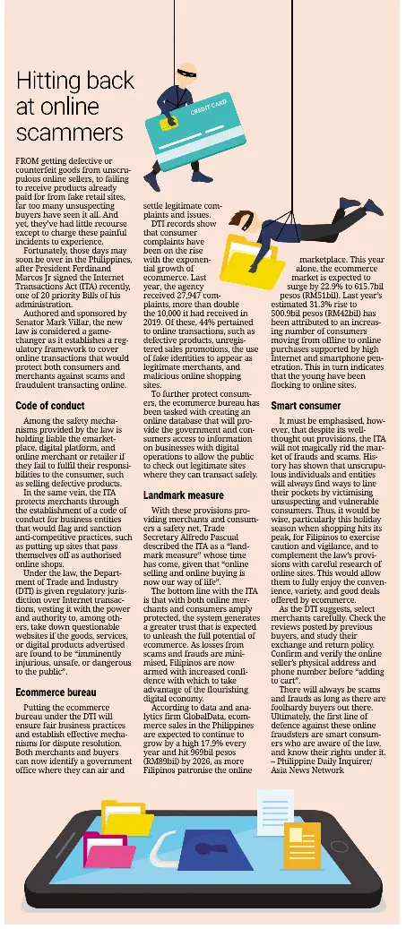 Hitting back at online scammers - PressReader