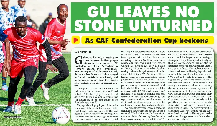 GU LEAVES NO STONE UNTURNED - PressReader