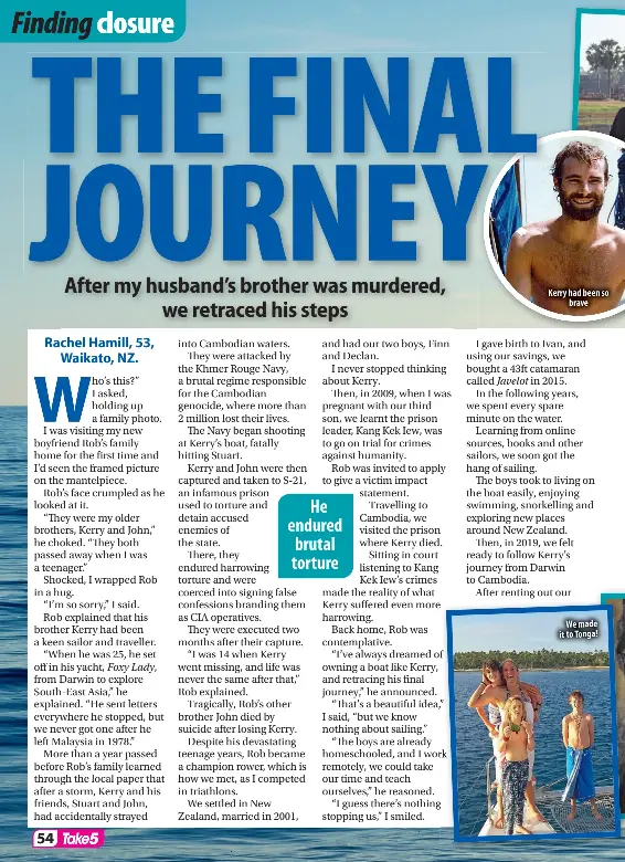 THE FINAL JOURNEY - PressReader