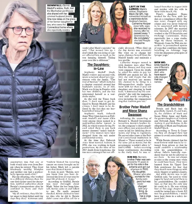 WHAT EVER BECAME OF MADOFFS? - PressReader