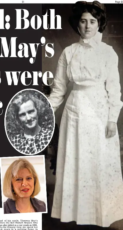 Revealed: Both Theresa May’s grannies were domestic servants - PressReader