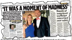 I am devastated but I stand by my drugs importer husband 100% - PressReader