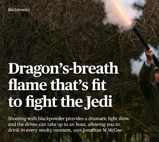 Dragon’s-breath flame that’s fit to fight the Jedi - PressReader