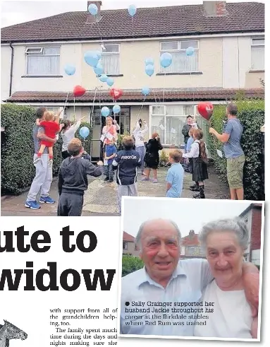 Balloons tribute to Rummie lad widow - PressReader