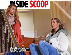 Zara’s shock as Lisa Hunter returns! - PressReader
