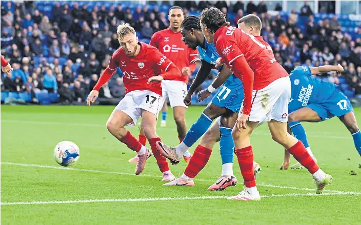 Misfiring Posh draw blank yet again and are dumped out of FA Cup ...