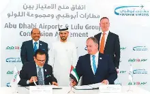 Abu Dhabi signs up LuLu for Midfield Terminal - PressReader