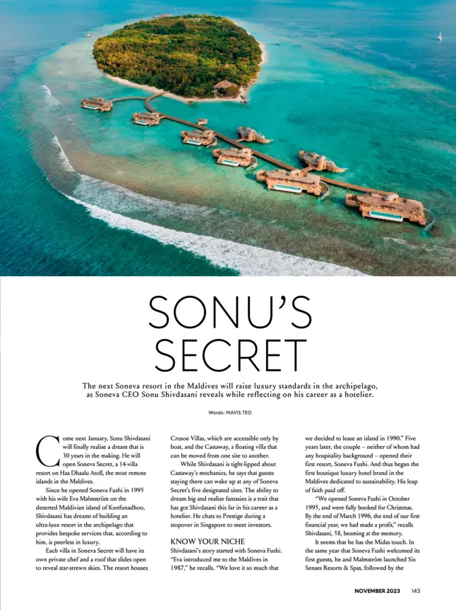 SONU’S SECRET - PressReader