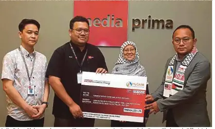 MPB hands over contributi­on to MyCare - PressReader