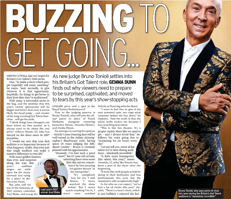 BUZZING TO GET GOING... - PressReader