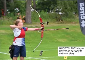 Megan claims recurve title at junior championsh­ips - PressReader