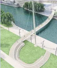 New visual of Nene footbridge - PressReader