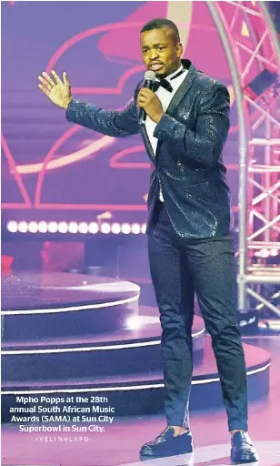 Mpho Popps the star of awards shows - PressReader