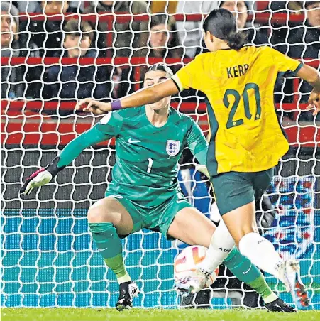 Kerr gives England massive World Cup wake-up call - PressReader