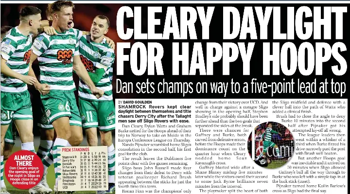 CLEARY DAYLIGHT FOR HAPPY HOOPS - PressReader