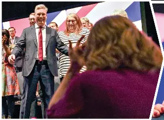 Smooching Lady Starmer could be his secret weapon - PressReader