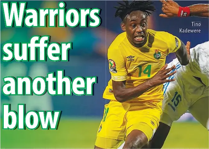 Warriors suffer another blow - PressReader