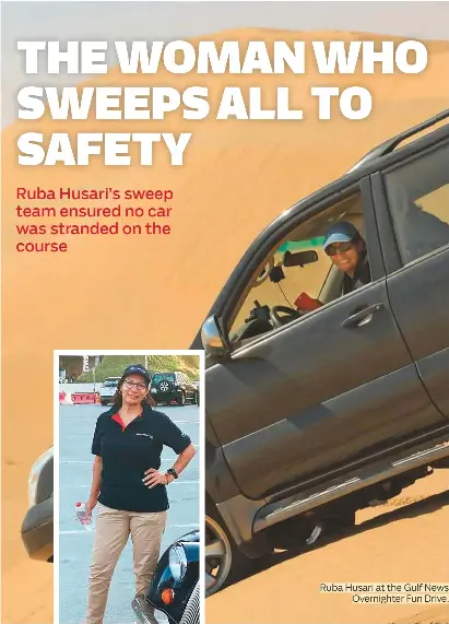 THE WOMAN WHO SWEEPS ALL TO SAFETY - PressReader
