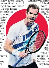 Murray buoyed up from fighting back to defeat world No23 Basilashvi­li ...