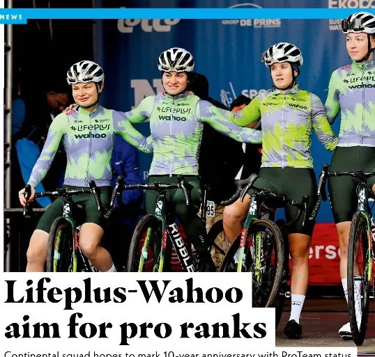 Lifeplus Wahoo aim for pro ranks - PressReader