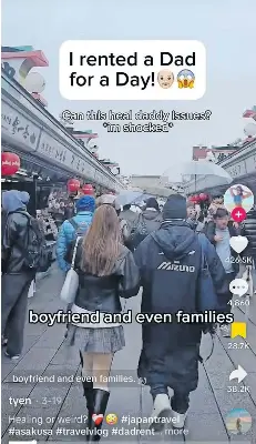 RENT-A-DAD TREND IS FILLING THE GAP IN MODERN FAMILY DYNAMICS - PressReader