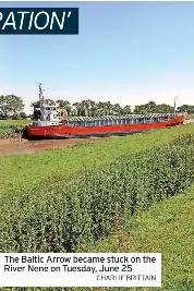 Ship wedged in river caused by a pilot ‘overcorrec­tion’ - PressReader