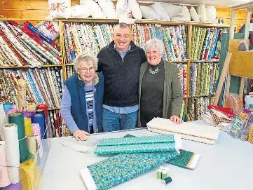 Letham Craft Shop owner Bill Sturrock is thrilled to be opening up the ...