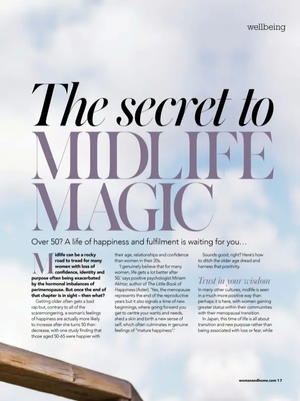 The secret to MIDLIFE MAGIC - PressReader