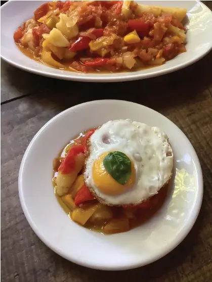 Rachel Roddy’s recipe for ciambotta, or braised peppers, tomatoes and ...