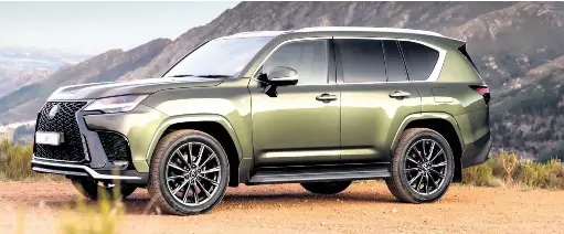 Lexus launches next-gen luxury LX SUV - PressReader