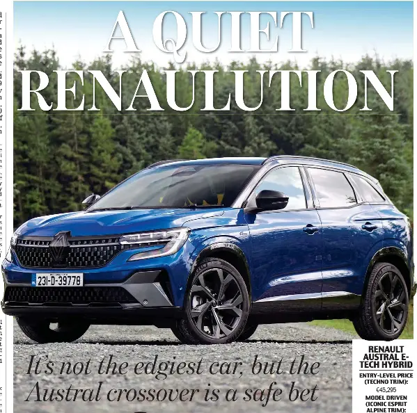 A QUIET RENAULUTIO­N - PressReader