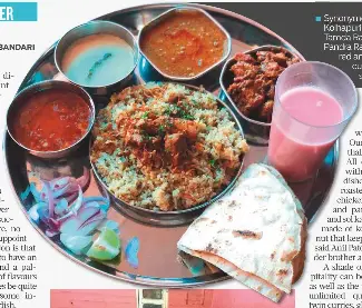 KOLHAPUR THALI Meat lover’s delight - PressReader
