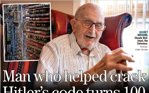 Man who helped crack Hitler’s code turns 100 - PressReader